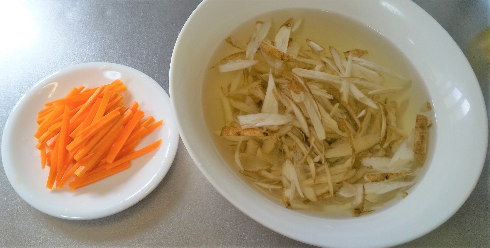 さっぱり、ごぼうきんぴら｜介護食とカラダのコラム＆レシピ｜食事の相談窓口サイト【ごはんde笑顔そして健康】