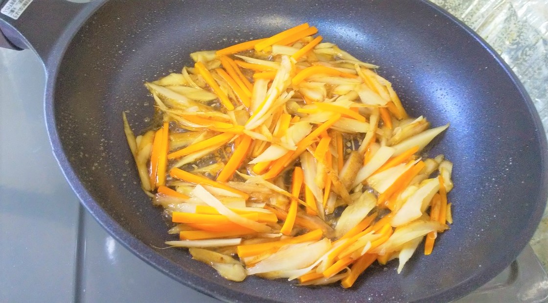 さっぱり、ごぼうきんぴら｜介護食とカラダのコラム＆レシピ｜食事の相談窓口サイト【ごはんde笑顔そして健康】
