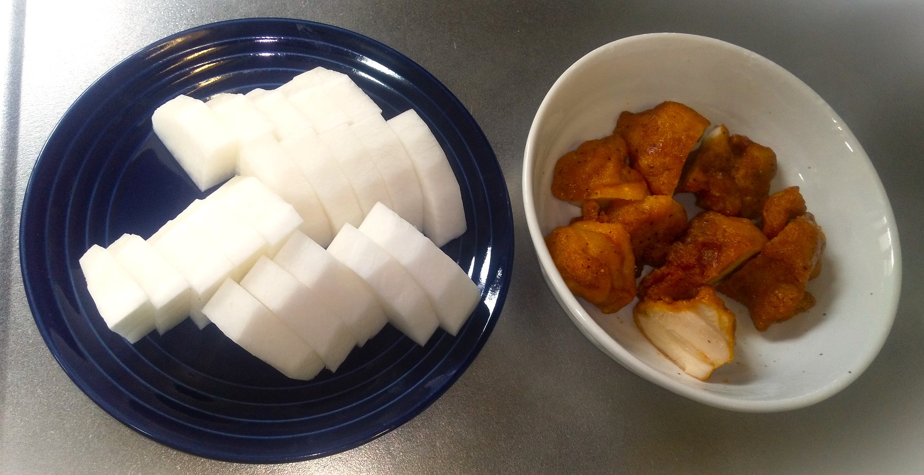 大根と唐揚げのやわらか煮｜介護食とカラダのコラム＆レシピ｜食事の相談窓口サイト【ごはんde笑顔そして健康】